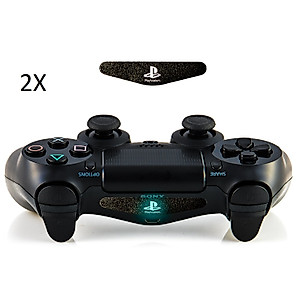GNG 2X LED White Batman Light Bar Decal Sticker for Playstation 4 PS4 Controller DualShock 4