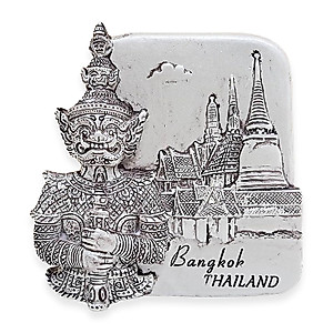Souvenir THAILAND GRAND PALACE 3d Fridge Magnet Magnetic Collectibles Gift 3D by nitthaishop