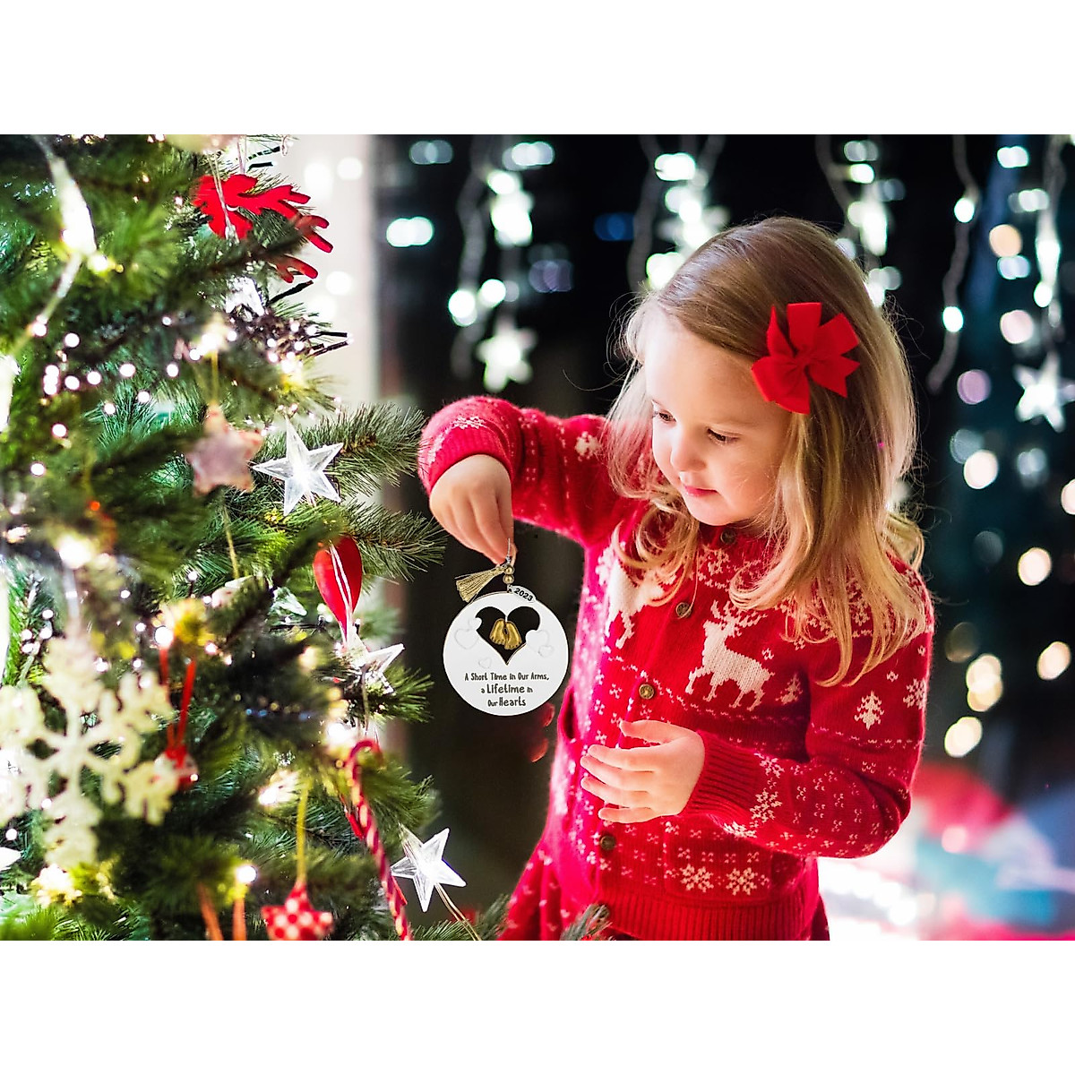 Miscarriage Gifts for Mothers, Memorial Ornament for Loss of Baby - Comes in a Gift Box so It's Ready for Giving