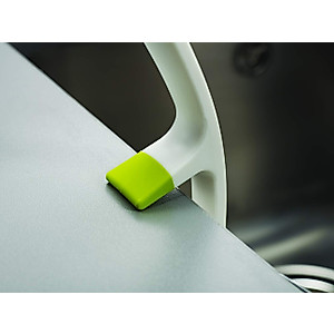 Joseph Joseph 85026 Edge Dish Brush with Integrated Sink Rest, Gray