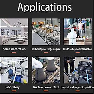 Ben Zhan Geiger Counter Dose Alarm Device, Nuclear Radiation Detector, Dosimeter Monitor Portable Digital Meter High Sensitivity Accuracy