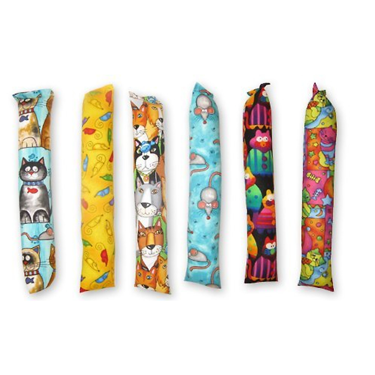 Kitty Kick Stix 11" Catnip Kicker Toys - Set of 2 Cat Kickers, The Original Made in USA