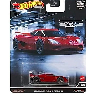 Hot Wheels Car Culture 2022 Exotic Envy Complete Set of 5 Diecast Vehicles from FPY86-957M Release