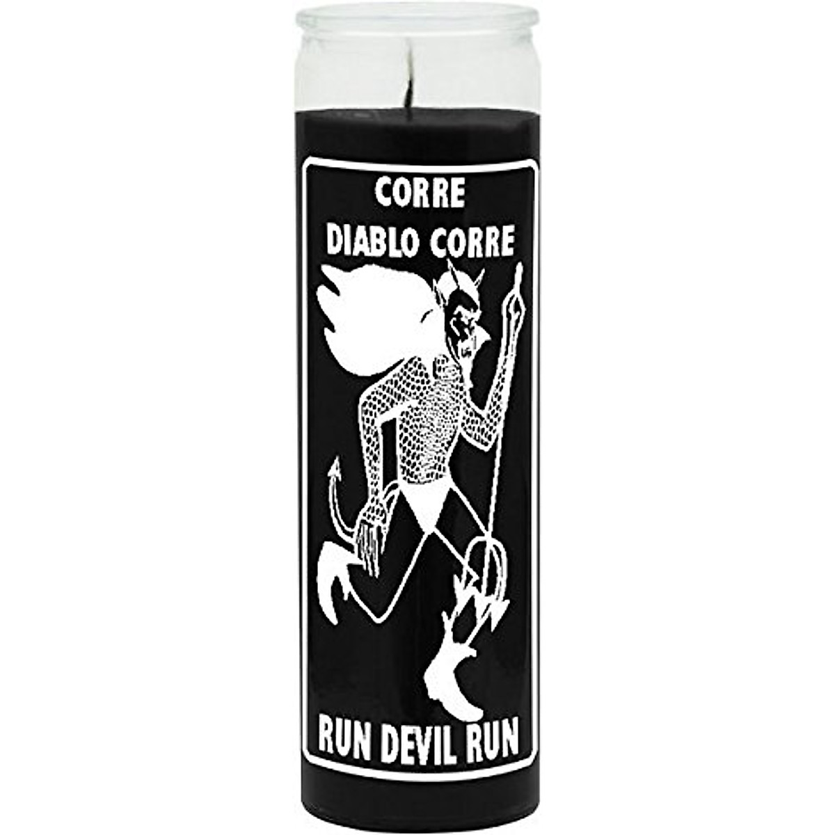 INDIO Run Devil Run Black Candle - Silkscreen 1 Color 7 Day