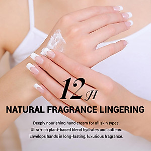 spa luxetique Hand Cream Hand Cream Set Gift for Women Hand Lotion with Natural Aloe and Vitamin E for Dry Skin Mini Travel Size Scented Hand Lotion | 6 x 1.0 oz/30ml