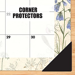 Willow Creek Press Botanical Garden Monthly 2024 Deskpad Calendar (22" x 17")