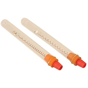 EISCO Spare Platinum Electrodes in Rubber Stopper for Hoffmans Electrolysis Apparatus