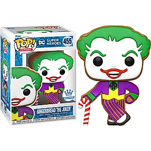 Pop! Heroes: DC Holiday - #455 Joker (Gingerbread) iEX