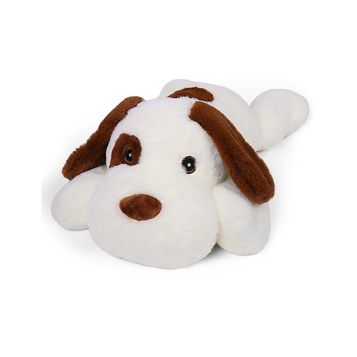 Gubuy 5 lb Weighted Animal Plush, 24in Weighted Cute Dog Plushie Toy Dolls Pillows (Dog)