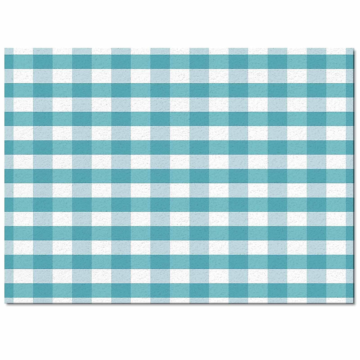 Teal Checkered Area Rugs for Living Room/Bedrooom, 2'x3' Area Rug Non-Slip, Farmhouse Aqua White Buffalo Plaid Kids Room Area Rug Washable Accent Floor Carpet Runner Indoor Outdoor