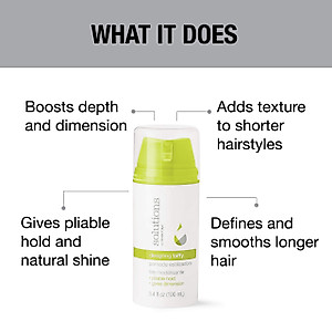 GREAT CLIPS Solutions Designing Taffy 3.4oz | Styling Cream | Pliable Hold with High Shine | Works in Dry or Wet Hair