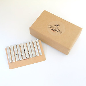 Mens Skinny Tie Clip Set Fashion Jewelry, 10 Pieces of Silver Tone, 1.57 Inches