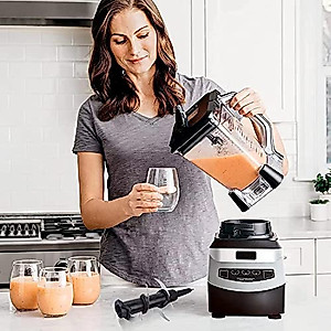 6 Blade Ninja Blender Replacement Parts, Ninja Blender Blade 72 oz Pitcher Fit for Nutri Ninja Blender 1200/1300/1500 Watt BL500 BL610 BL700 BL740 BL770 BL780 NJ600 NJ6002 and More