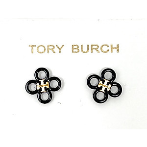 Tory Burch Britten Cut Out Studs Earrings