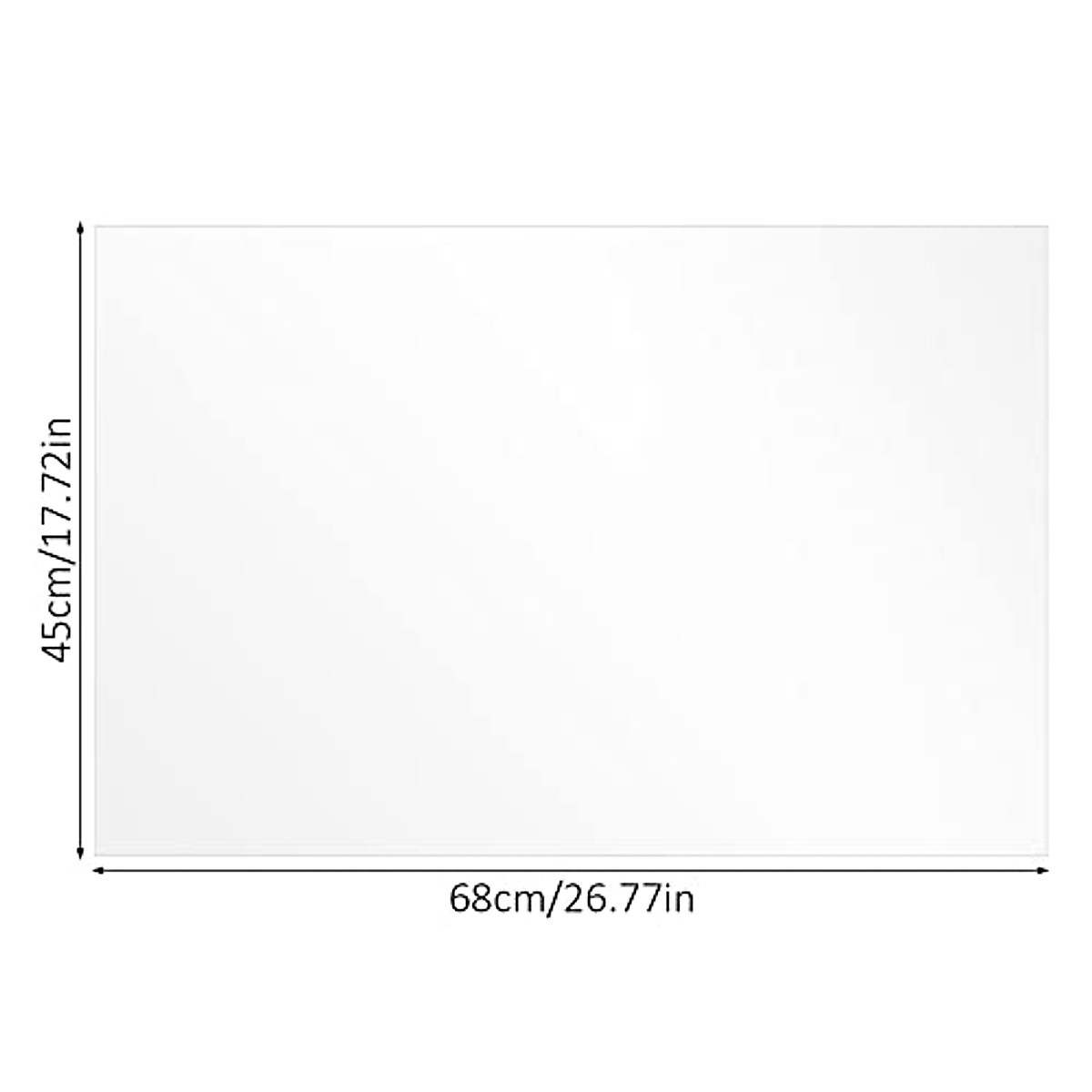 Caneem Transparent Oil Proof Wall Stickers Kitchen Wall Protector Waterproof and Heatresistant Selfadhesive Wall Stickers for Kitchen and Dining Table 26771772in