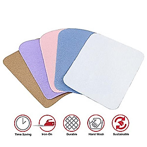 SINGER Iron-On Patches Pastel Set, Set of 10