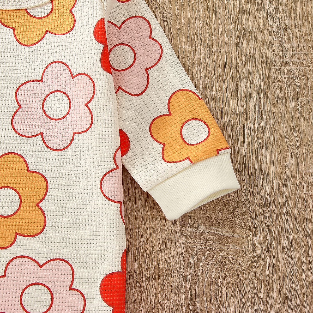 Infant Newborn Baby Girls Floral Sleep Gown Headband Sleepwear Romper Sleeping Bags Outfits (Floral-Red, 0-3 Months)