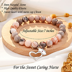 Dabem Nurses Week Gifts for Women, Nurse Accessories for Work Bracelets Appreciation Gifts for Nursing School, School Nurse Graduation Practitioner Gifts for Nurses