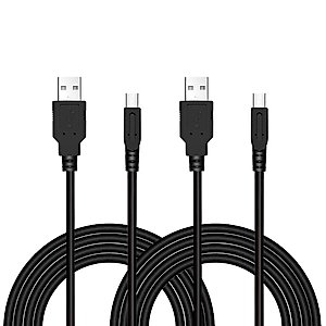 (New) 5 in 1 USB Type C Charging Cable 6Ft, Micro USB Multi Charger Cord Compatible with PS Vita / Nintendo 3DS / 2DS / 3DS XL / New 2DS XL, Android, Samsung, PS / Xbox One Controller, Phone, Camera