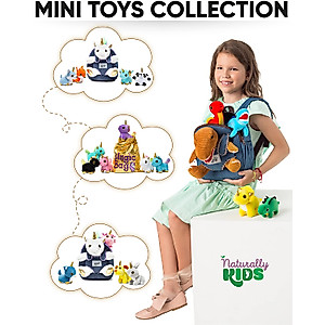 Dinosaur Toys for Kids 3-5, Dinosaur Toys for Kids 2-4, Gifts for 2 Year Old Boy, Gifts for 3 Year Old Boys, Toddler Dinosaur Backpack