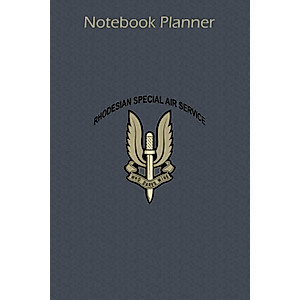 Notebook Planner Rhodesian Special Air Service SAS: Pocket ,6x9 inch Notebook Planner ,To Do ,Paycheck Budget ,Financial ,Cute - Over 100 Pages