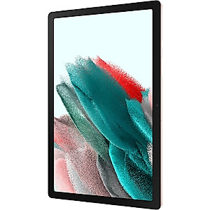 SAMSUNG Galaxy Tab A8 Android WiFi Tablet, 10.5'' Touchscreen (1920x1200) LCD Screen, 128GB Storage, Bluetooth, Android 11 OS, Pink Gold with Accessories