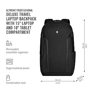 Victorinox Altmont Professional Deluxe Laptop Backpack Black