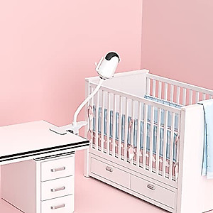 Baby Monitor Stand for VAVA and Hipp, Baby Camera Holder Flexible Baby Camera Mount Shelf for Crib Nursery