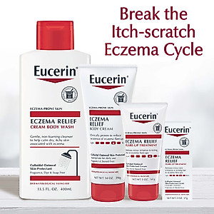 Eucerin Eczema Relief Cream - Full Body Daily Lotion for Eczema-Prone Skin - 5 oz. Tube