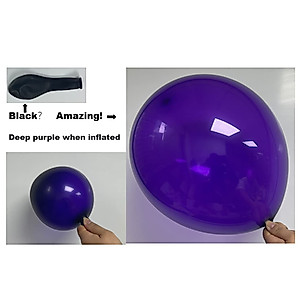 Purple and Silver Balloons Garland kit 135pcs Lavender Arch Balloons,Dark Confetti Metallic macaron Purple Butterfly Balloons,for Wedding Birthday Baby Shower Graduation Party Decorations Supplies