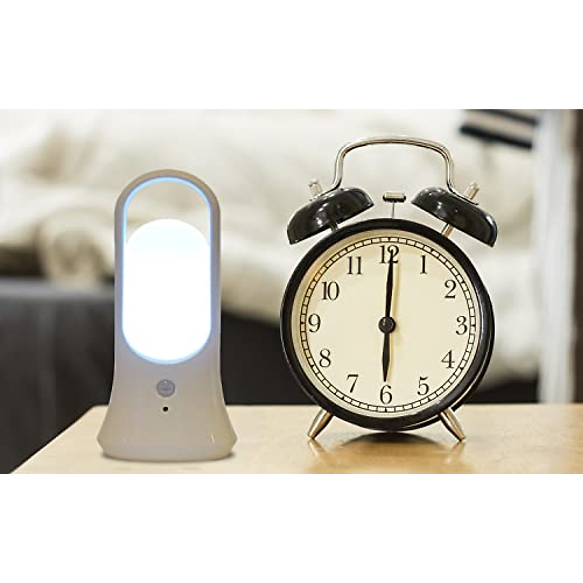 LIGHT IT! by Fulcrum, 18002-308 Rechargeable LED NightEye and Smart Light, White, Single Pack