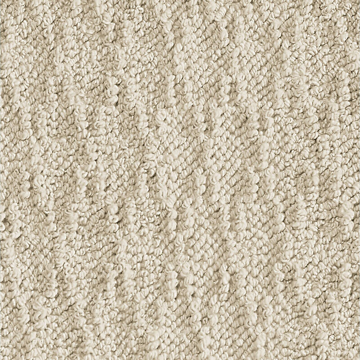 mDesign Soft 100% Cotton Luxury Rectangular Spa Mat Rugs, Water Absorbent, Diamond Design - for Bathroom Vanity, Tub/Shower, Machine Washable - Runner, Standard & Small Rug - Set of 3 - Linen/Tan