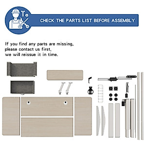 HEONAM Electric Standing Desk with Drawer, 63x30 Inches Height Adjustable Sit Stand Up Desk with Storage Shelf, Home Office Desk Computer Workstation with White Pearwood Top/White Frame