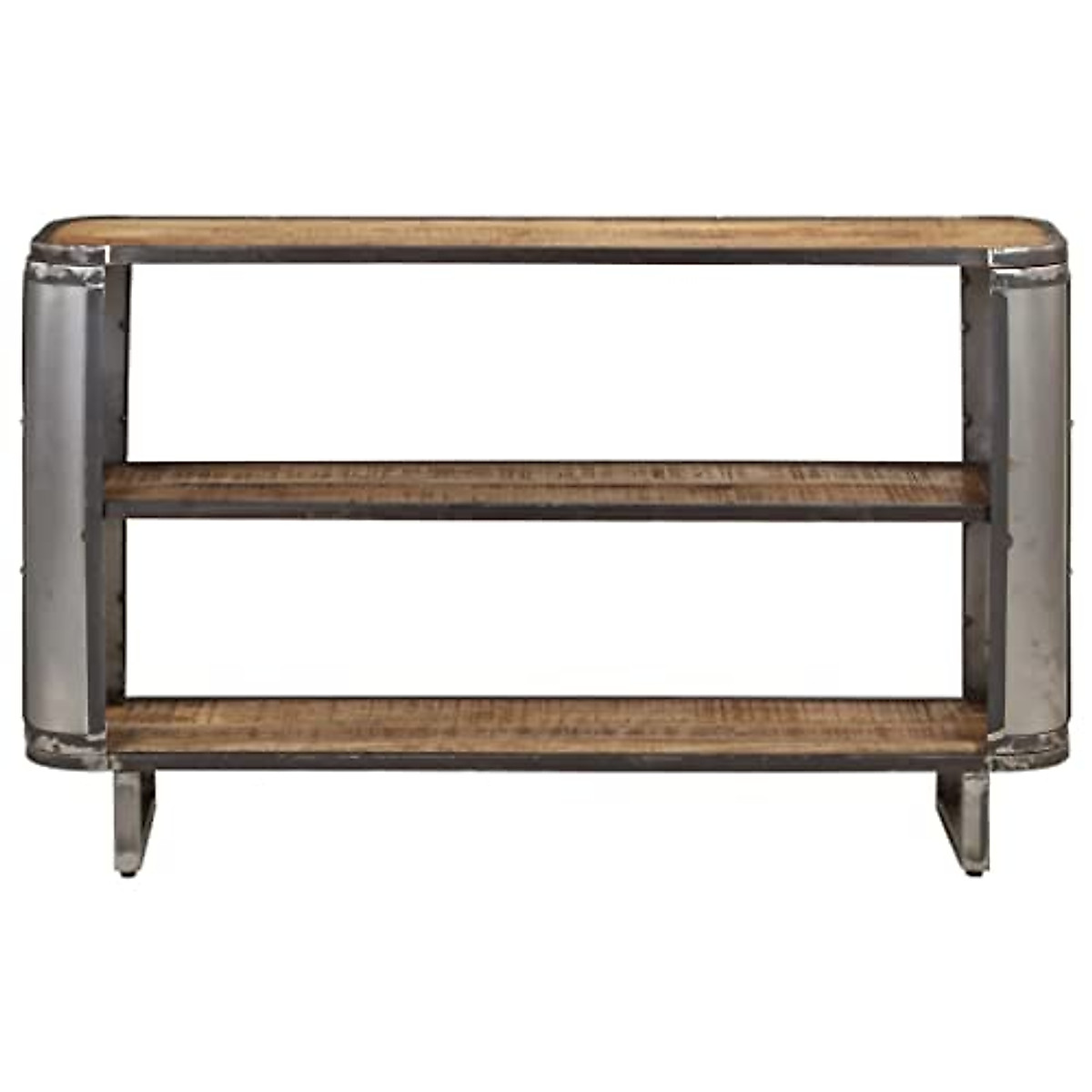 vidaXL Sideboard Coffee Bar Cabinet with Shelves Modern Console Table for Kitchen Dining Room Living Room Hallway Entrance Solid Wood Mango