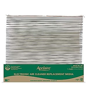 AprilAire 501 Replacement Filter for AprilAire 5000 Whole-House Air Purifier - MERV 15 Equivalent, 16x25x6 Air Filter (Pack of 4)