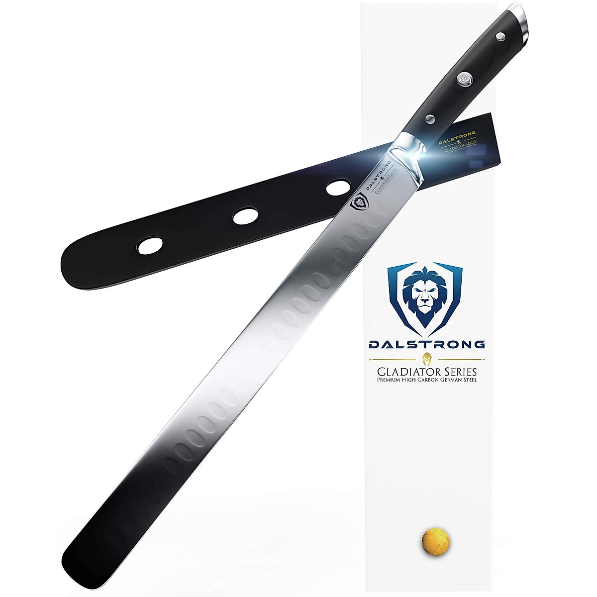 The Gladiator Series Butcher Bundle - The Gladiator Series 12" Slicing & Carving Knife (Granton Edge) Bundled with The Gladiator Series 6" Boning Knife