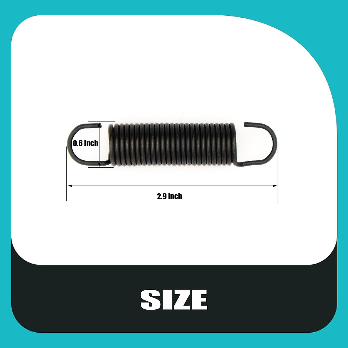 Bopurtotly 179748 131335 Brake Arm Springs Replace Craftsman Poulan Husqvarna 42" Deck Lawn Mower Part 532131335 532179748