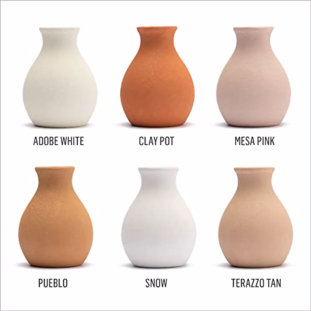 FolkArt Terra Cotta Acrylic Paint Set, Essentials 6 Piece DIY Terra Cotta Acrylic Paint Kit Featuring 6 Colors For DIY Indoor & Outdoor Multi-Surface Craft Projects, 7592