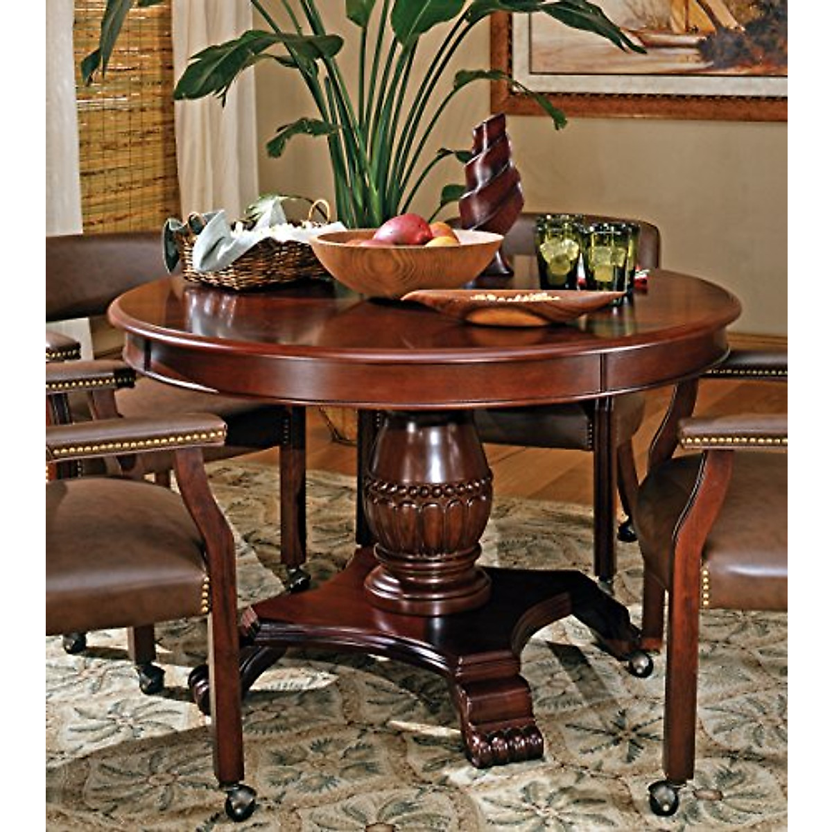 Steve Silver Company Tournament Dining Table, 48" W x 48" D x 30" H