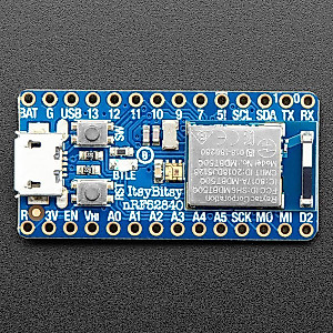 Adafruit ItsyBitsy nRF52840 Express - Bluetooth LE Ada 4481