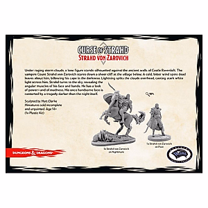 Gale Force Nine Strahd Foot & Mounted (2 figs), Multicolor