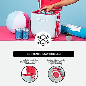 Igloo Mist 11 Qt Tag Along Too Strapped Picnic Style Cooler