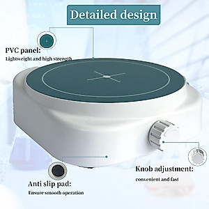 LAB FOUAVE Magnetic Stirrer 200-3500rpm，Maximum stirring capacity 3000ml，Suitable for schools, work, or experimental projects，Laboratory Mini Magnetic Mixer Stirrer(No Heating)