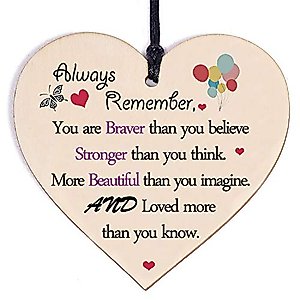 Birthday Gifts for Women Friends Gifts You are Braver Thinking of You Gift Under 10 Dollars for Women Sister Daughter Inspirational Relaxing Gifts Personalized Unique Gifts for Women Lovely