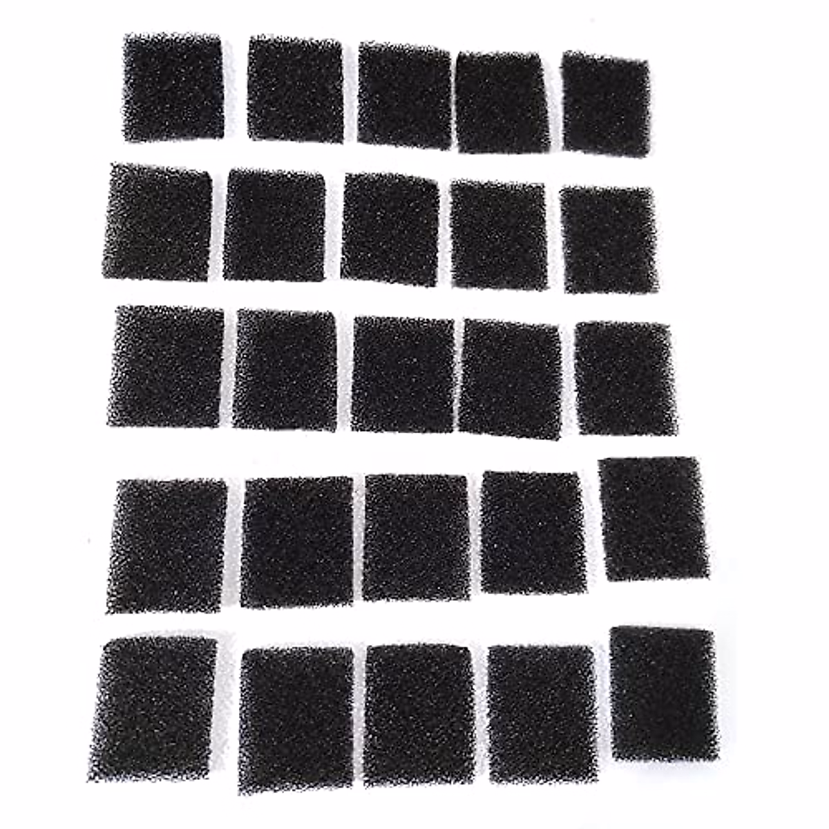 Qzbhct 25 Pack Pump Filter for AeroGarden Filter Sponge Replacement Accessories , Reduces Dirt & Debris in Pump, Increases Life of AeroGarden Pump