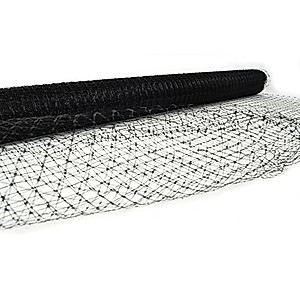 Easy Gardener 6050AZ Netting and Fencing, 7 ft X 100 ft, Black
