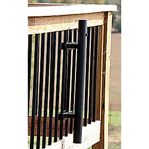 LOVE YOUR DECK | Patio Umbrella Holder | Outdoor Umbrella Base and Mount | Attaches to Railing Maximizing Patio Space and Shade