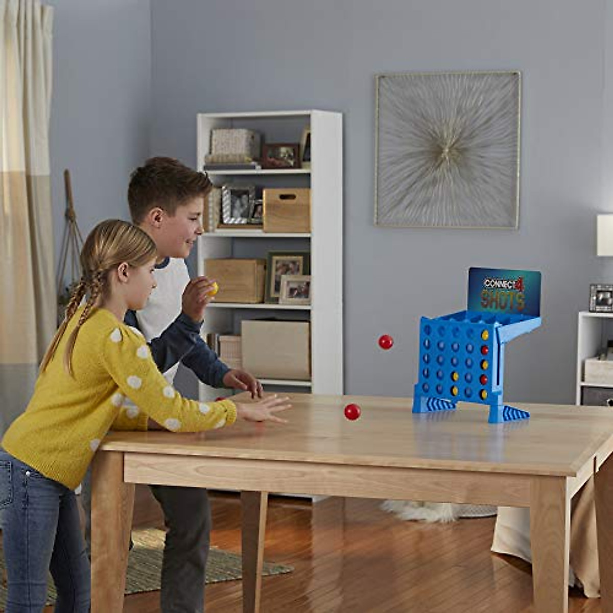 Hasbro Gaming Connect 4 Shots Board Game Activity for Kids Ages 8+, Active Games for Kids, Family Games for 2 Players, Kids Games, Kids Gifts