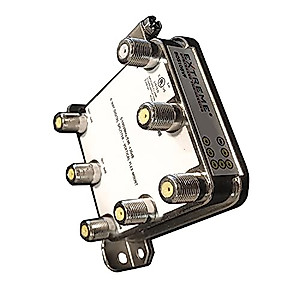Extreme 6 Way Balanced HD Digital 1GHz HIGH Performance Coax Cable Splitter - BDS106VF