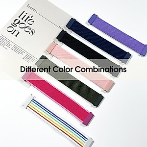 SimpleThings Compatible with Gabb Watch 3 Screen Protector, 3Pack HD Clear Tempered Glass Screen Protector & Hard PC Protective Bumper for Boys Girls (Purple&Pink)